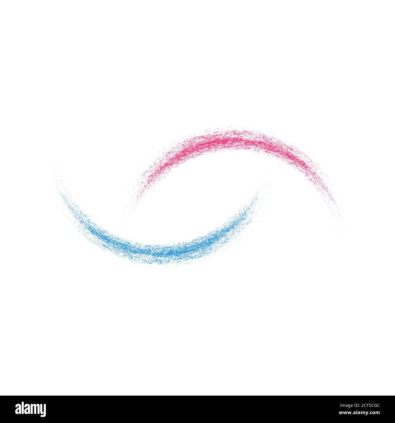 Ring of bright water film Stock Vector Images - Alamy
