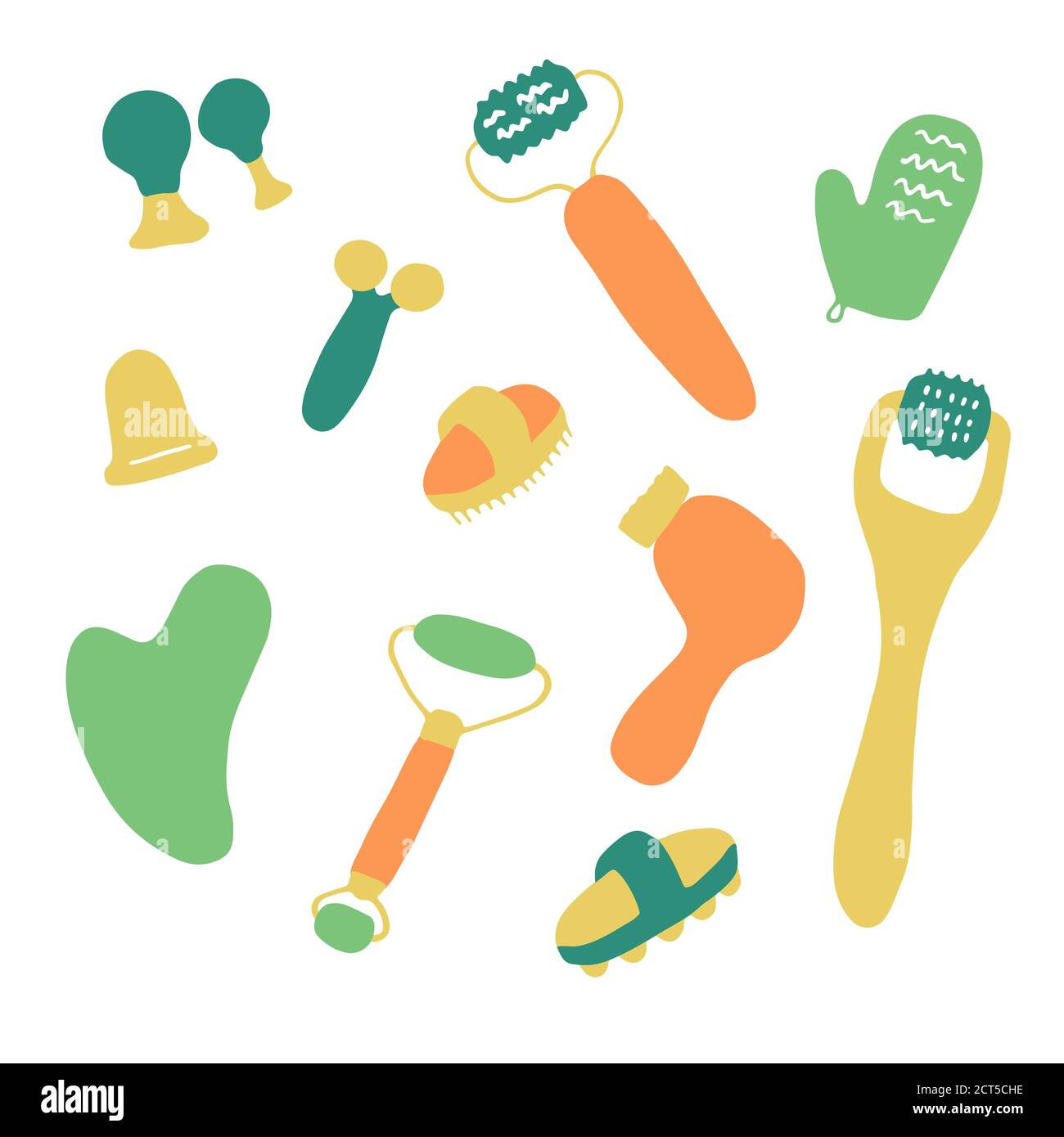 Gua sha Stock Vector Images - Alamy