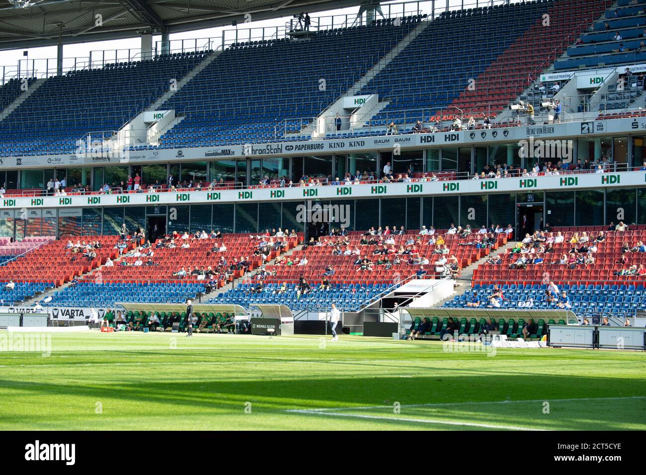 500 spectators in the stadium, feature, symbol photo, border motif ...
