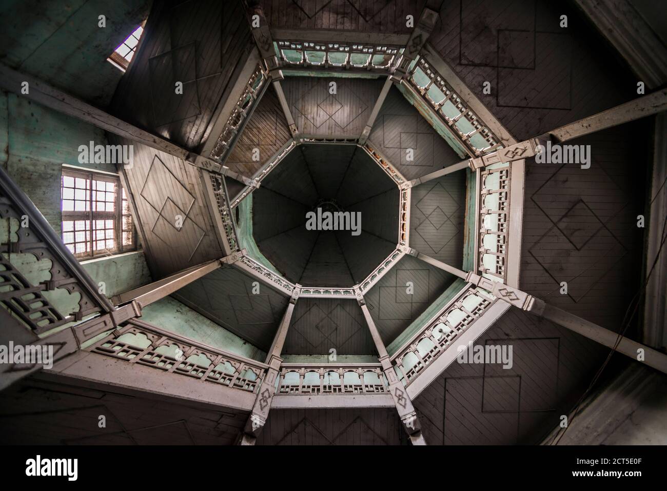 Interior of former Accountant General's Office and Currency Department ...