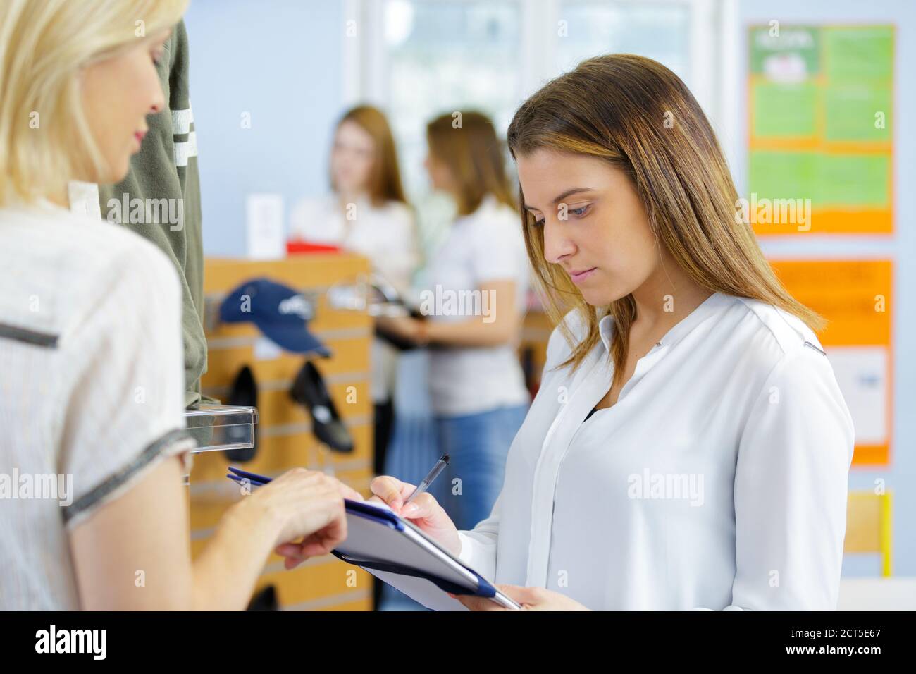 portrait of a fashion industry intern Stock Photo - Alamy