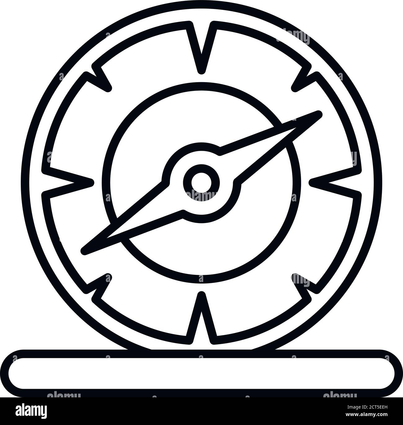 Study exploration icon. Outline study exploration vector icon for web ...