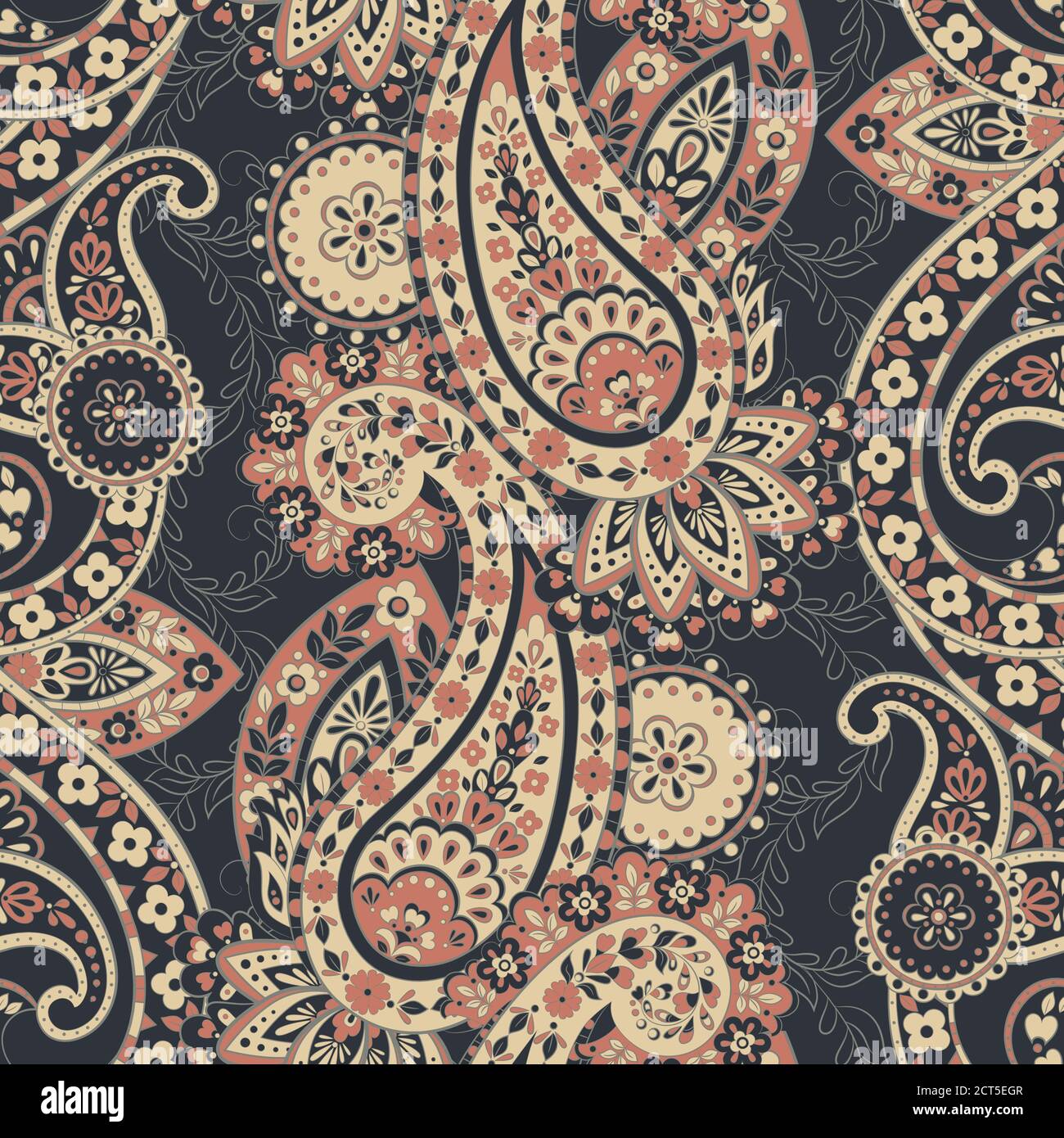 Damask textile pattern hi-res stock photography and images - Alamy