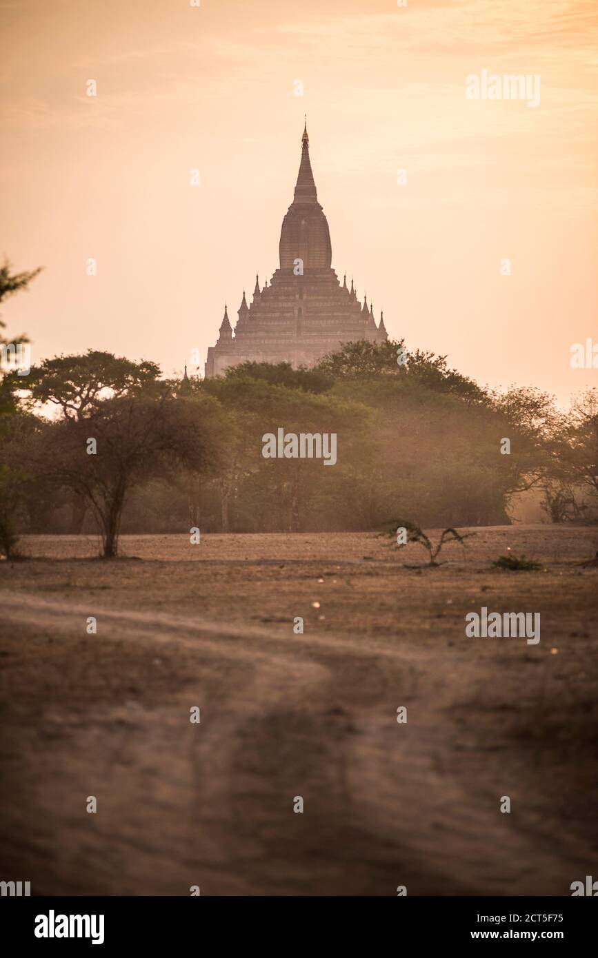 Sulamani Temple in the Temples of Bagan (Pagan) at sunrise, Myanmar ...
