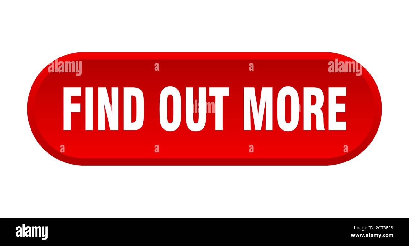 find out more button. rounded sign isolated on white background Stock ...
