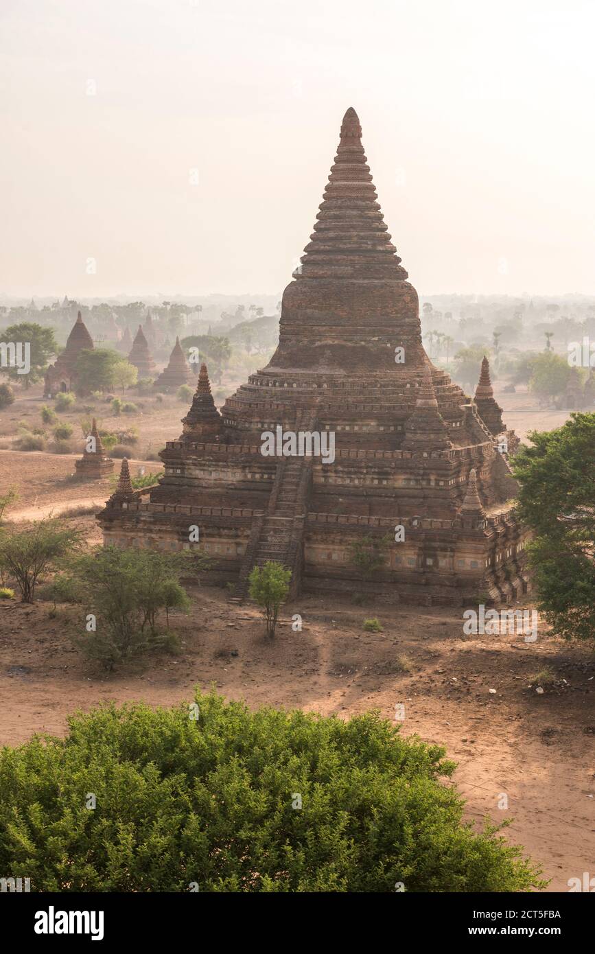 Sunrise at the Temples of Bagan (Pagan), Myanmar (Burma Stock Photo - Alamy