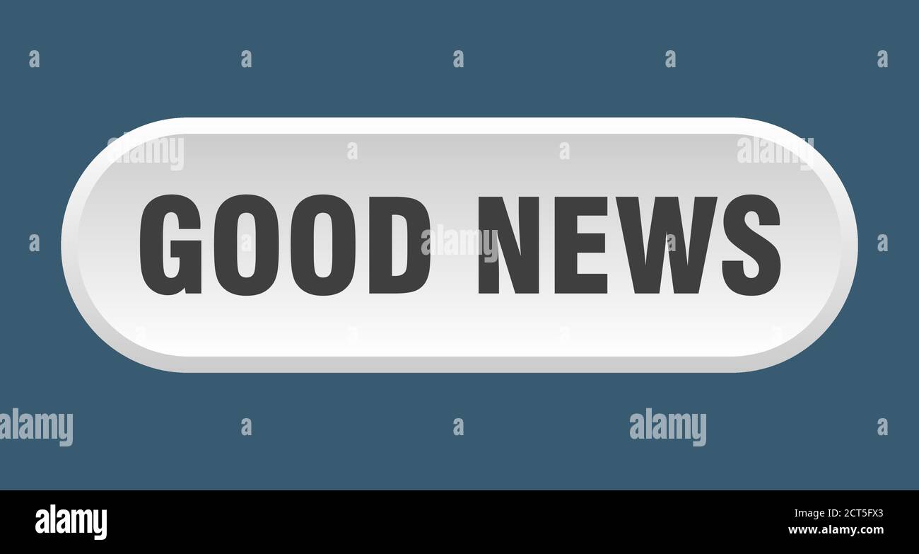 good news button. rounded sign isolated on white background Stock ...