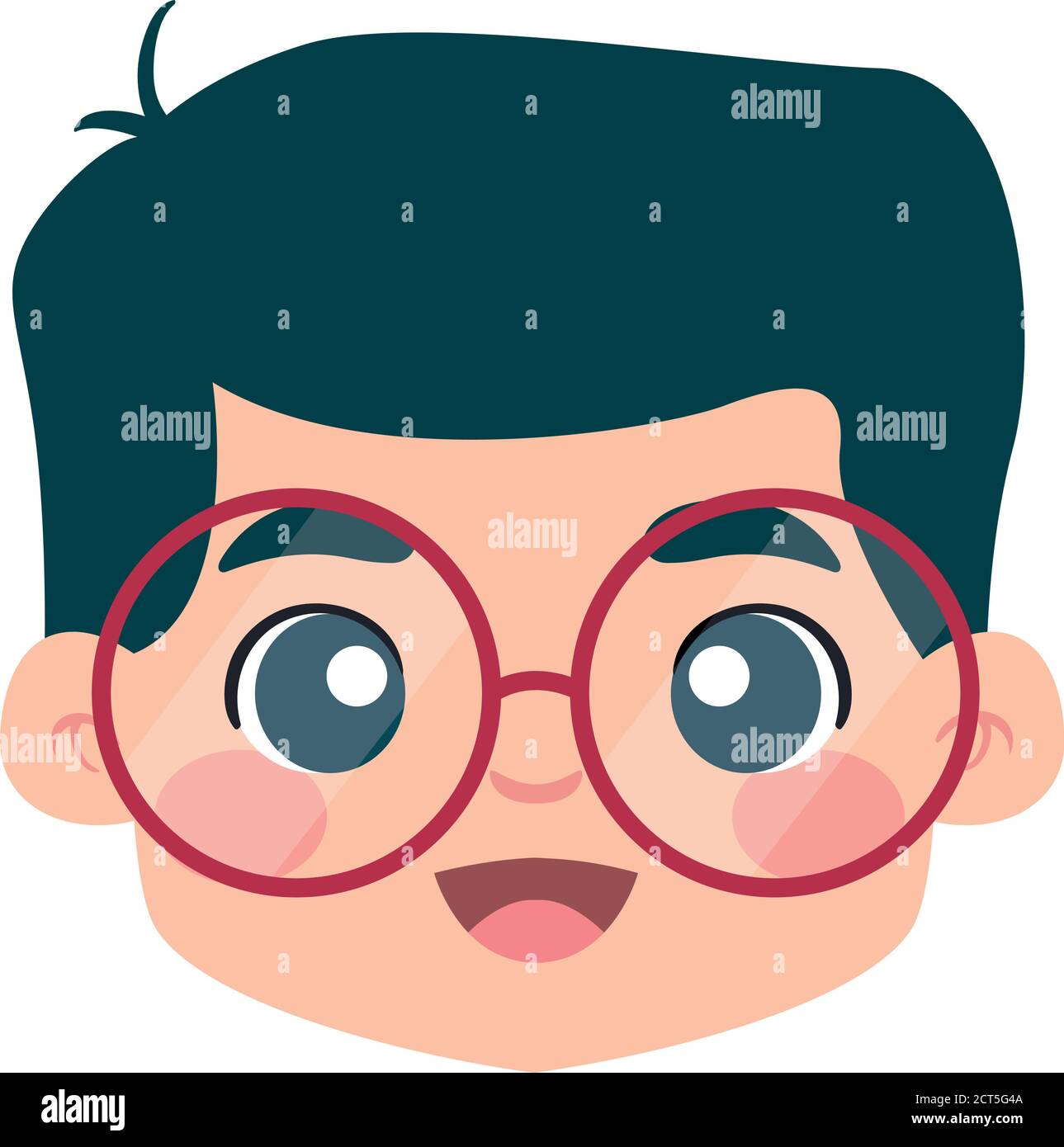 Isolated avatar of a boy cartoon - Vector Stock Vector Image & Art - Alamy