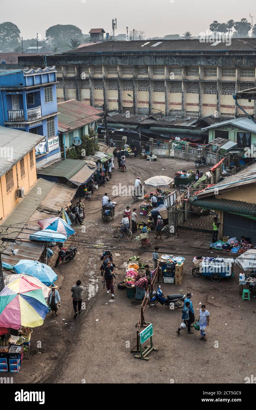 Hpa An, Kayin State (Karen State), Myanmar (Burma Stock Photo - Alamy