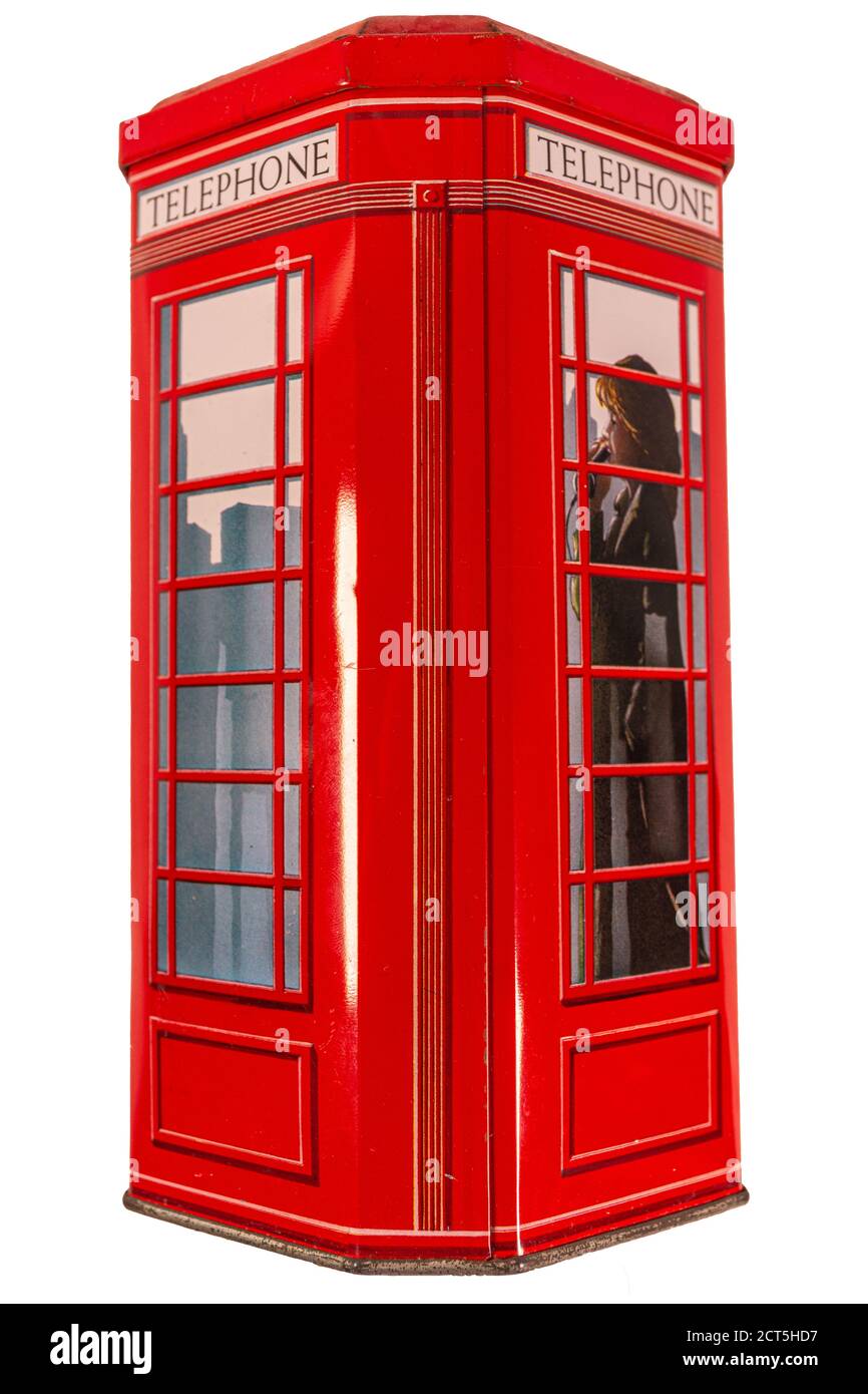 London style phone booth. Communication concept Stock Photo - Alamy
