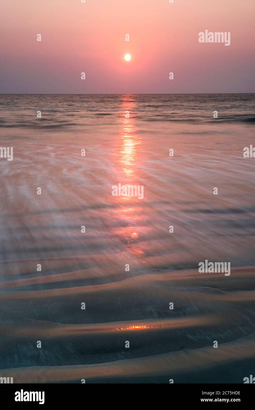 Sunset at Paradise Beach (Sar Sar Aw Beach), Dawei Peninsula ...
