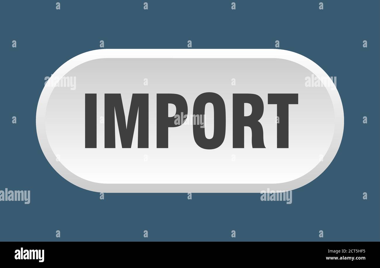 import button. rounded sign isolated on white background Stock Vector ...