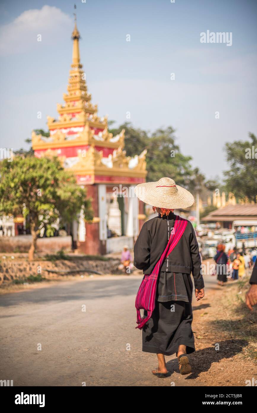 Pindaya Cave Festival, Pindaya, Shan State, Myanmar (Burma Stock Photo ...