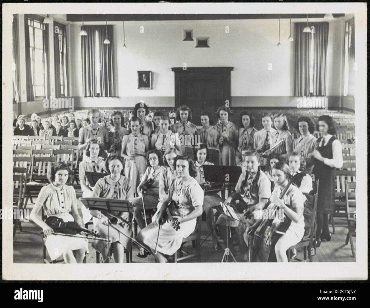 High school assembly hall hi-res stock photography and images - Alamy