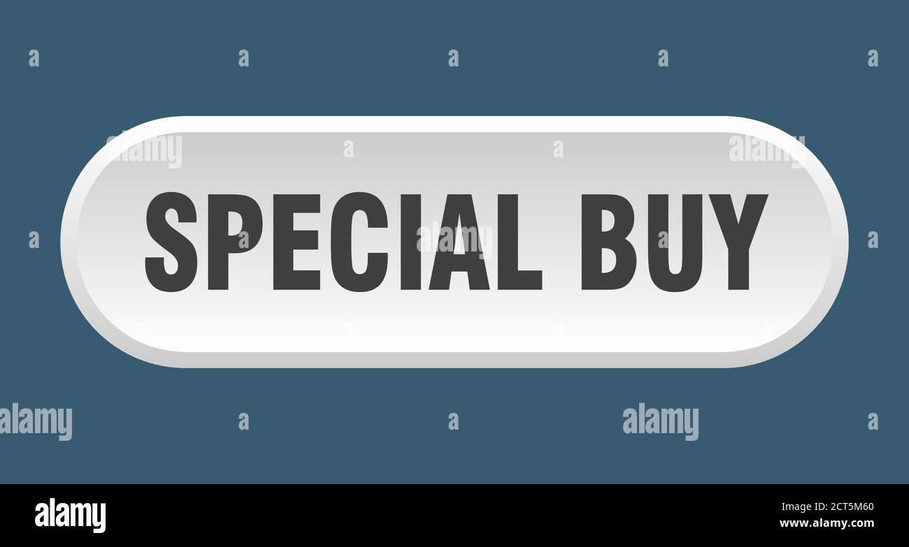 special buy button. rounded sign isolated on white background Stock ...