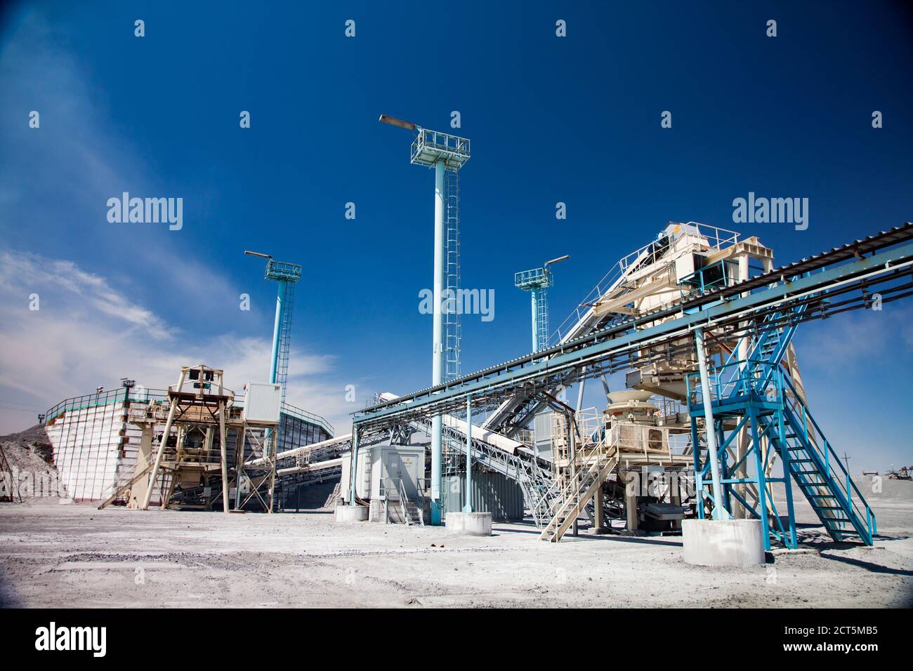 Aksu/Kazakhstan - May 29 2012: Aksu metallurgical plant. Modern slag ...
