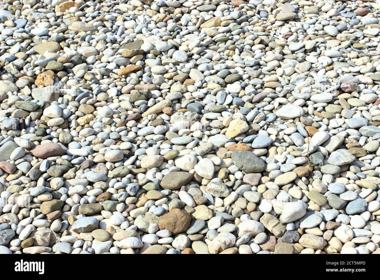Colorful rounded rocks, pebbles on the river coast Stock Photo - Alamy