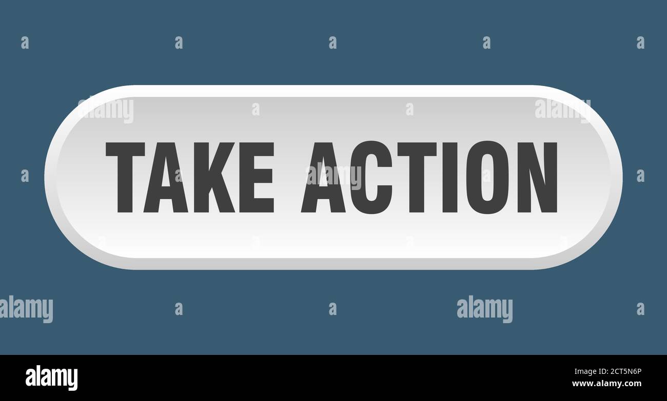 take action button. rounded sign isolated on white background Stock Vector Image & Art - Alamy