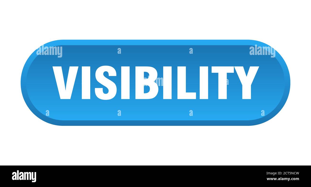 visibility button. rounded sign isolated on white background Stock ...