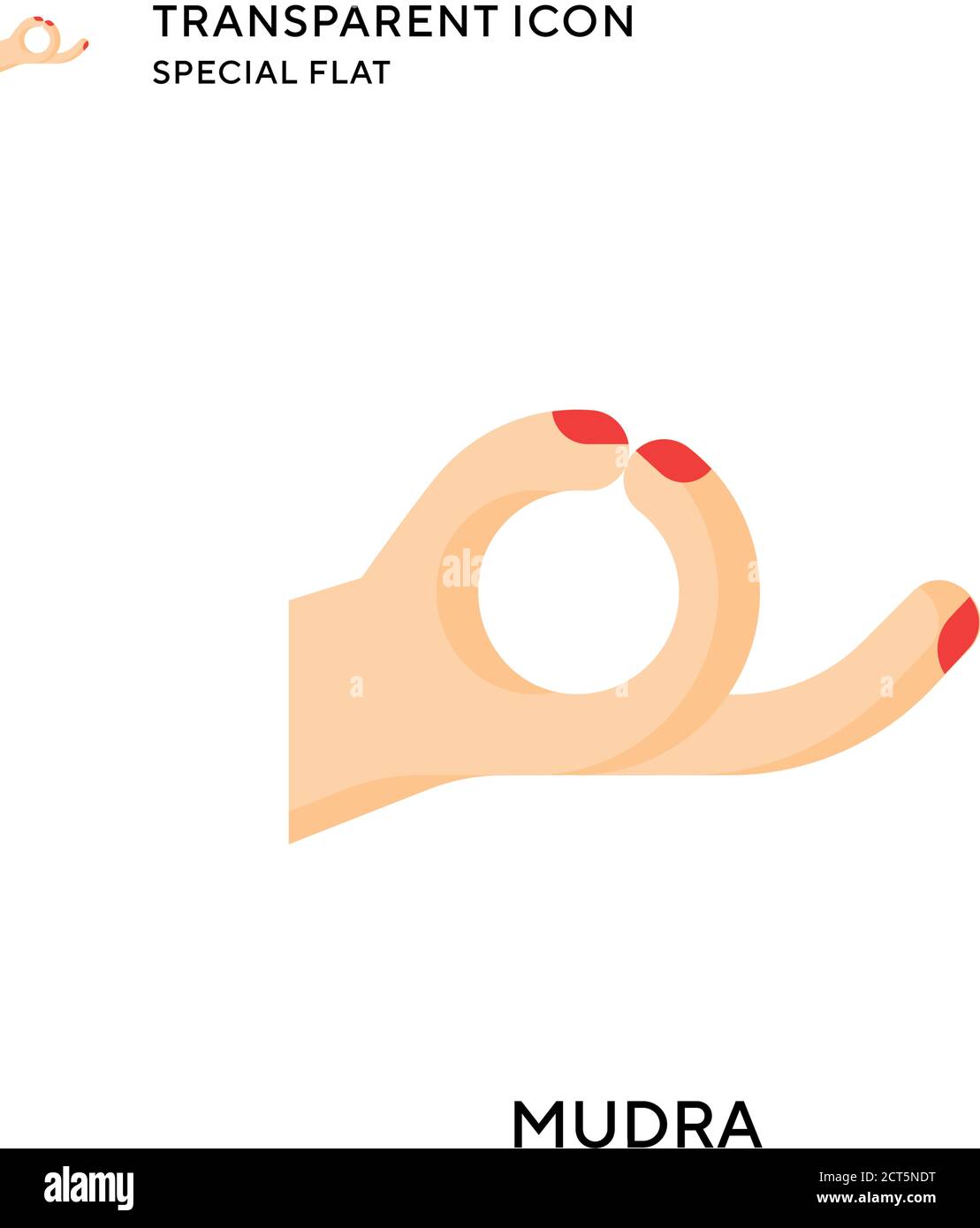 Pray mudra Cut Out Stock Images & Pictures - Alamy