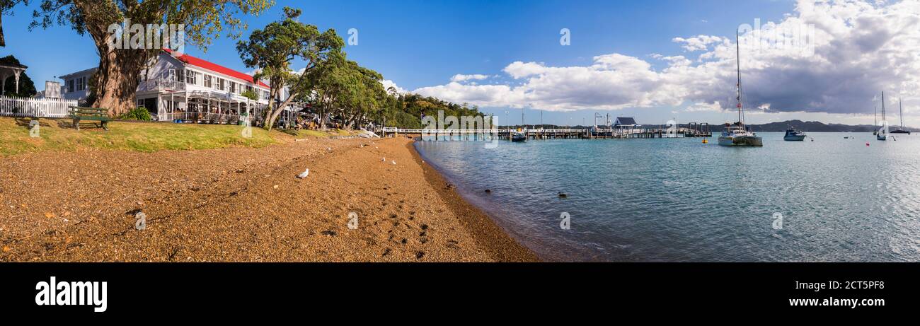 Russell Beach, Bay of Islands, Northland Region, North Island, New ...