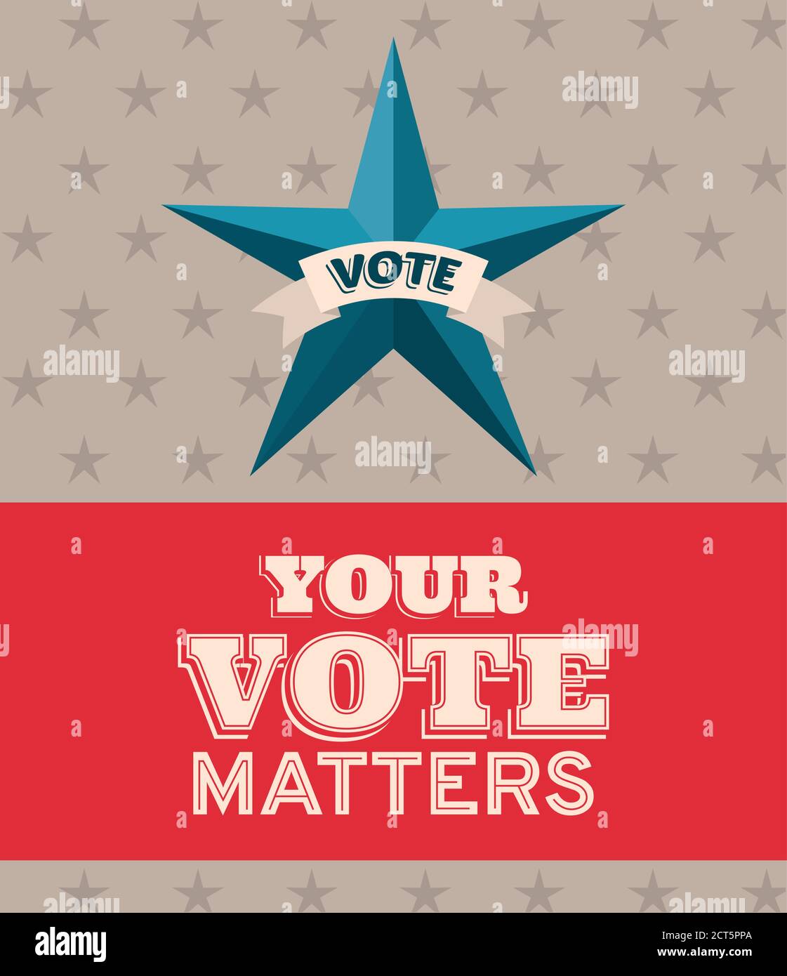 Your vote matters Stock Vector Images - Alamy