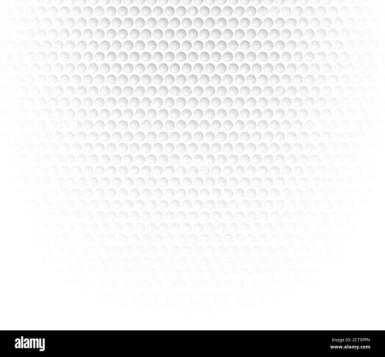 White abstract background with metal background. Grid of round cells ...