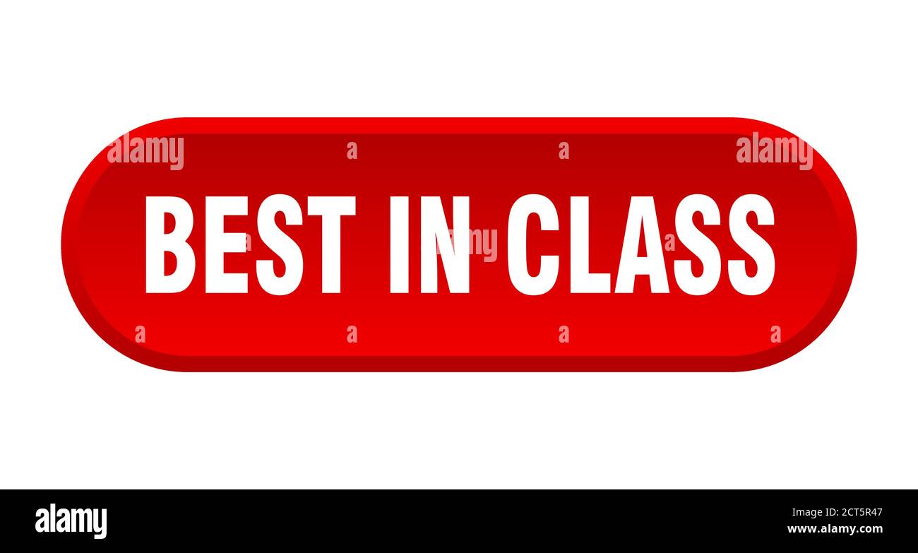 best in class button. rounded sign isolated on white background Stock ...