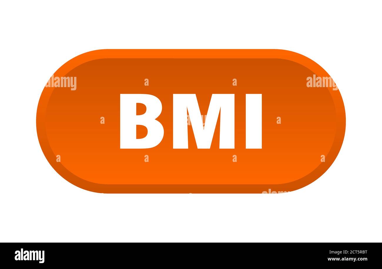 bmi button. rounded sign isolated on white background Stock Vector Image & Art - Alamy