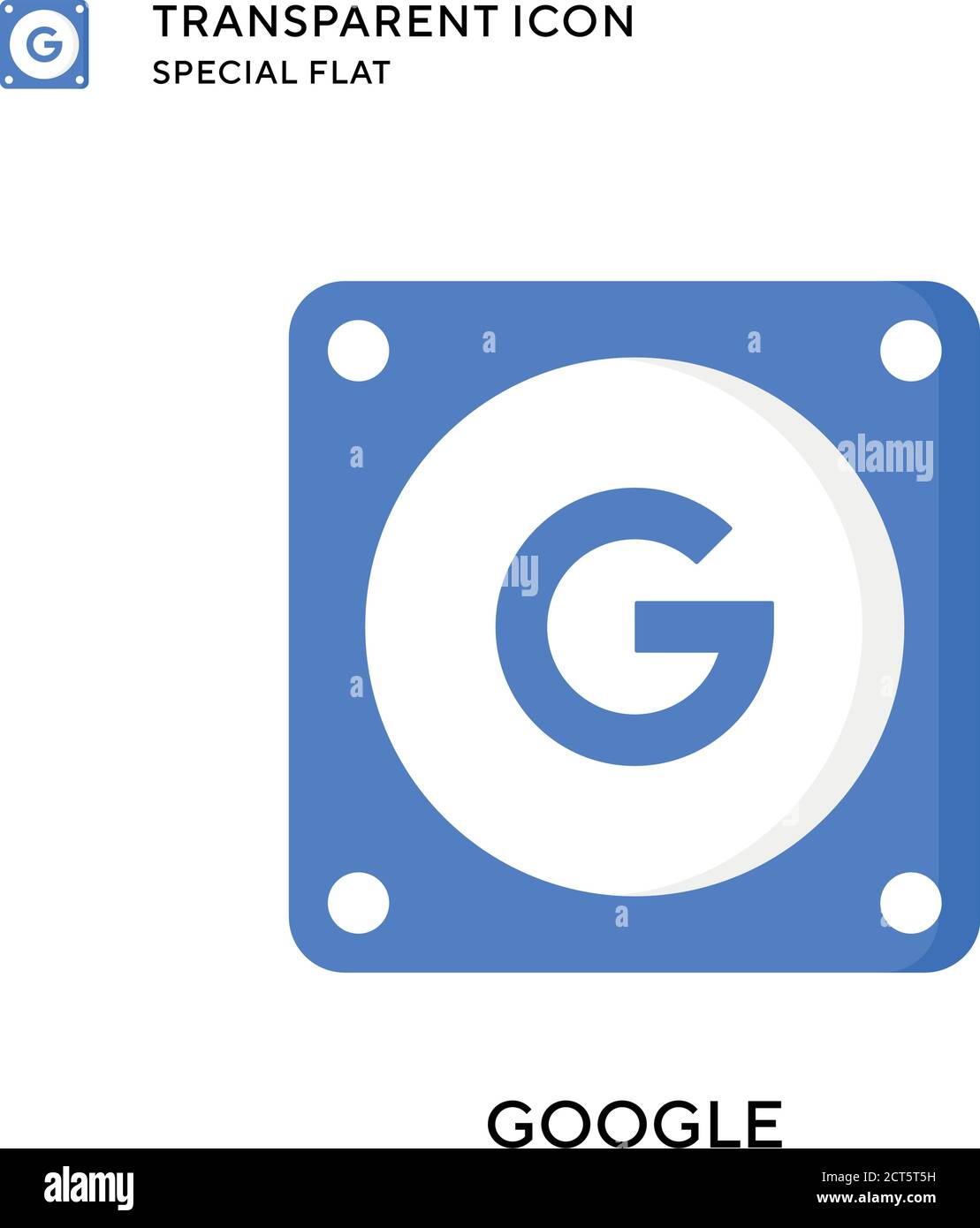 Google vector icon. Flat style illustration. EPS 10 vector Stock Vector ...