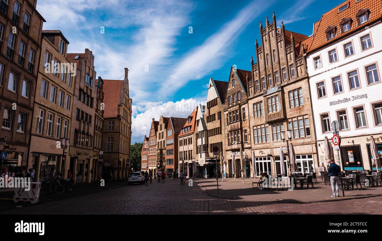 Germany munster square place hi-res stock photography and images - Alamy