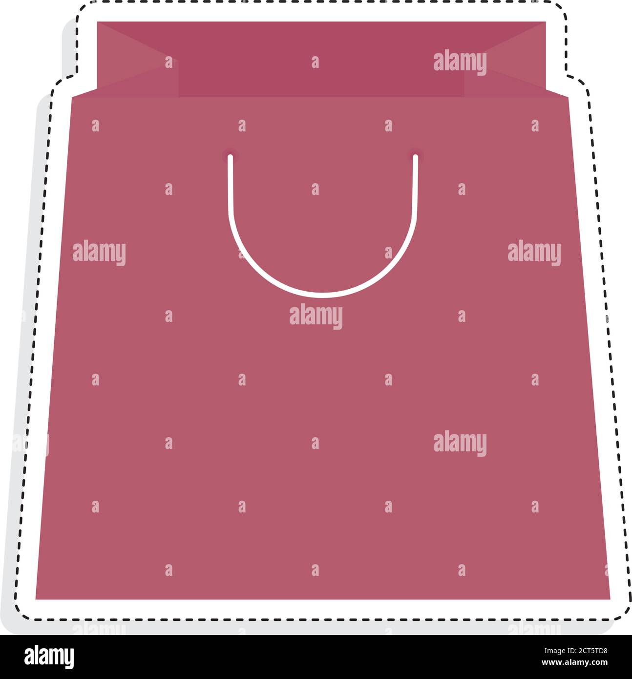 Isolated luxury shopping bag icon - Vector illustration Stock Vector ...