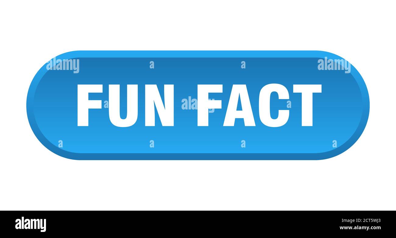 fun fact button. rounded sign isolated on white background Stock Vector ...
