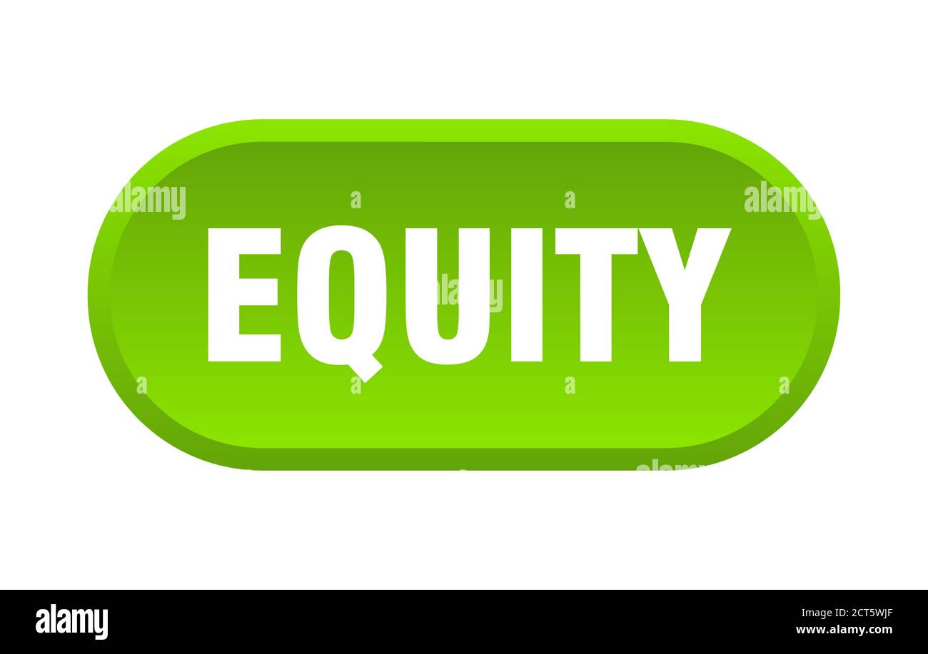 equity button. rounded sign isolated on white background Stock Vector ...