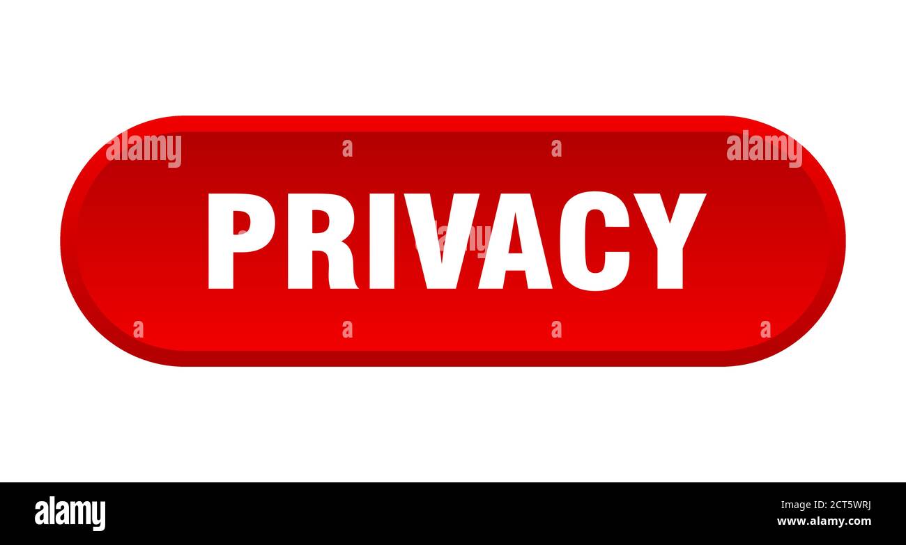 privacy button. rounded sign isolated on white background Stock Vector ...