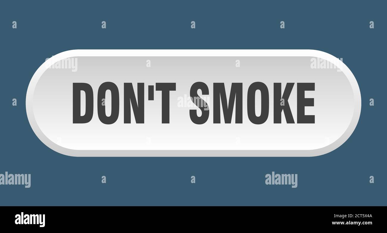 don't smoke button. rounded sign isolated on white background Stock Vector Image & Art - Alamy