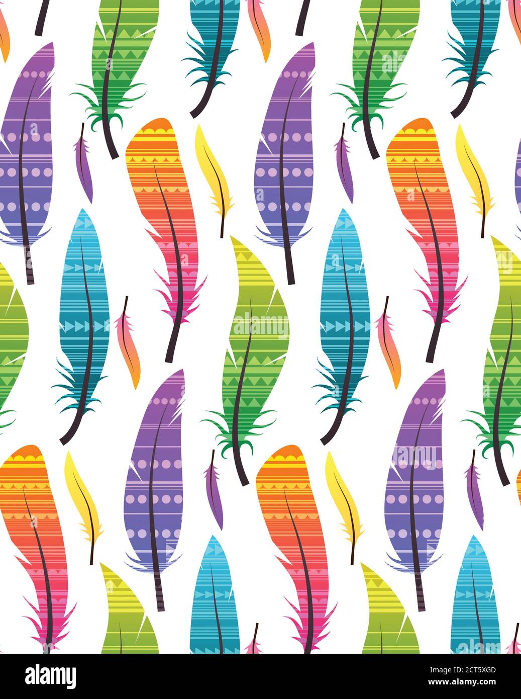 Indian Feathers Wallpaper