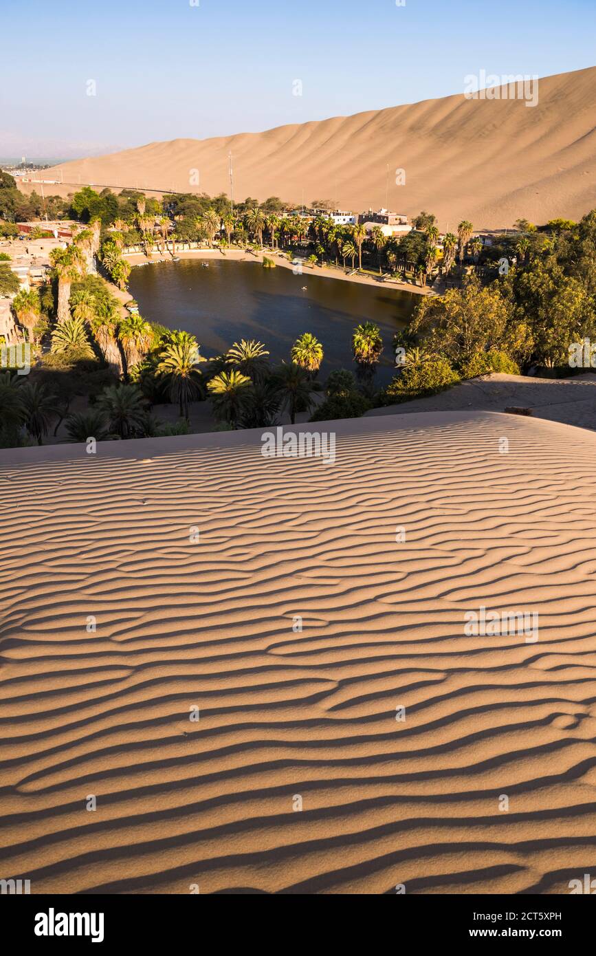 Ica town at sunset peru hi-res stock photography and images - Alamy
