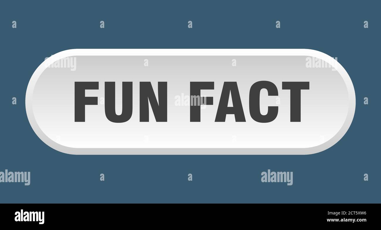 fun fact button. rounded sign isolated on white background Stock Vector ...