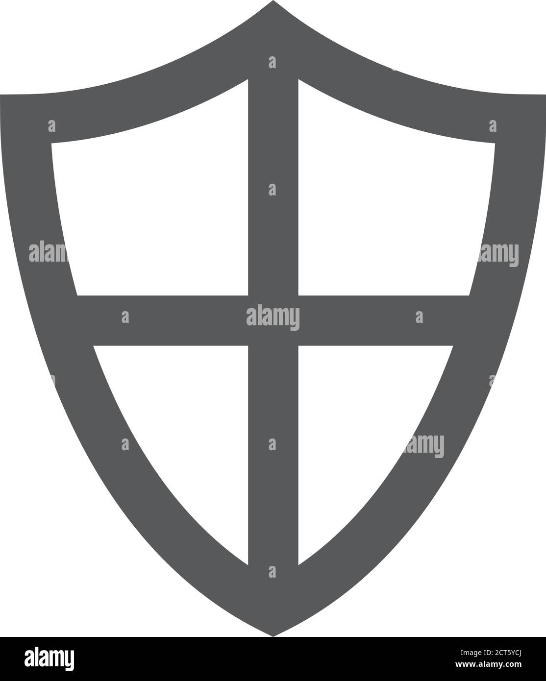 Shield Vector Outline Shield Vector Outline Icon Design Illustration