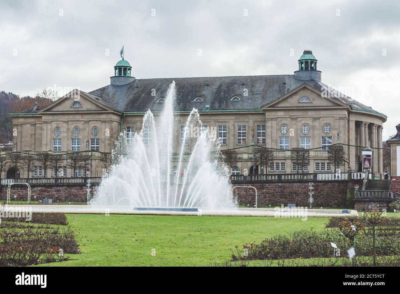 Bad Kissingen/Germany-31/12/18: neo-baroque style building of the ...
