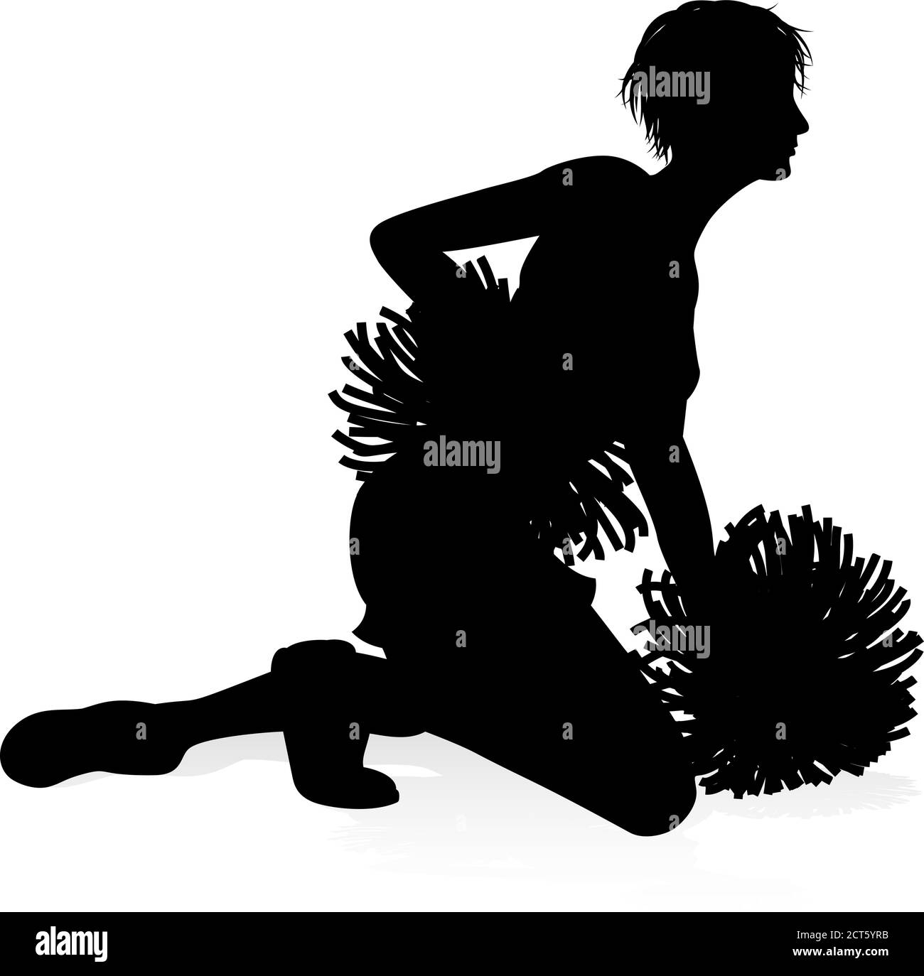 Women game cheerleaders Cut Out Stock Images & Pictures - Alamy