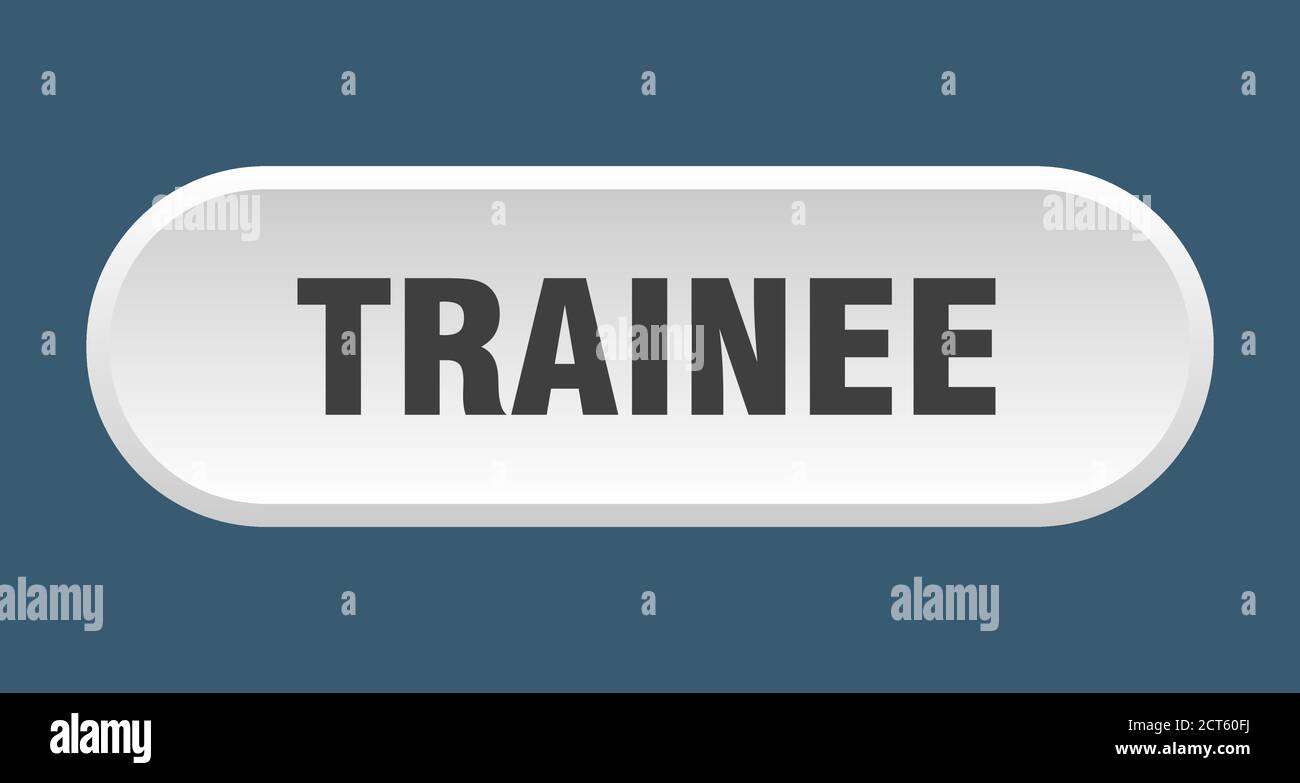 trainee button. rounded sign isolated on white background Stock Vector ...