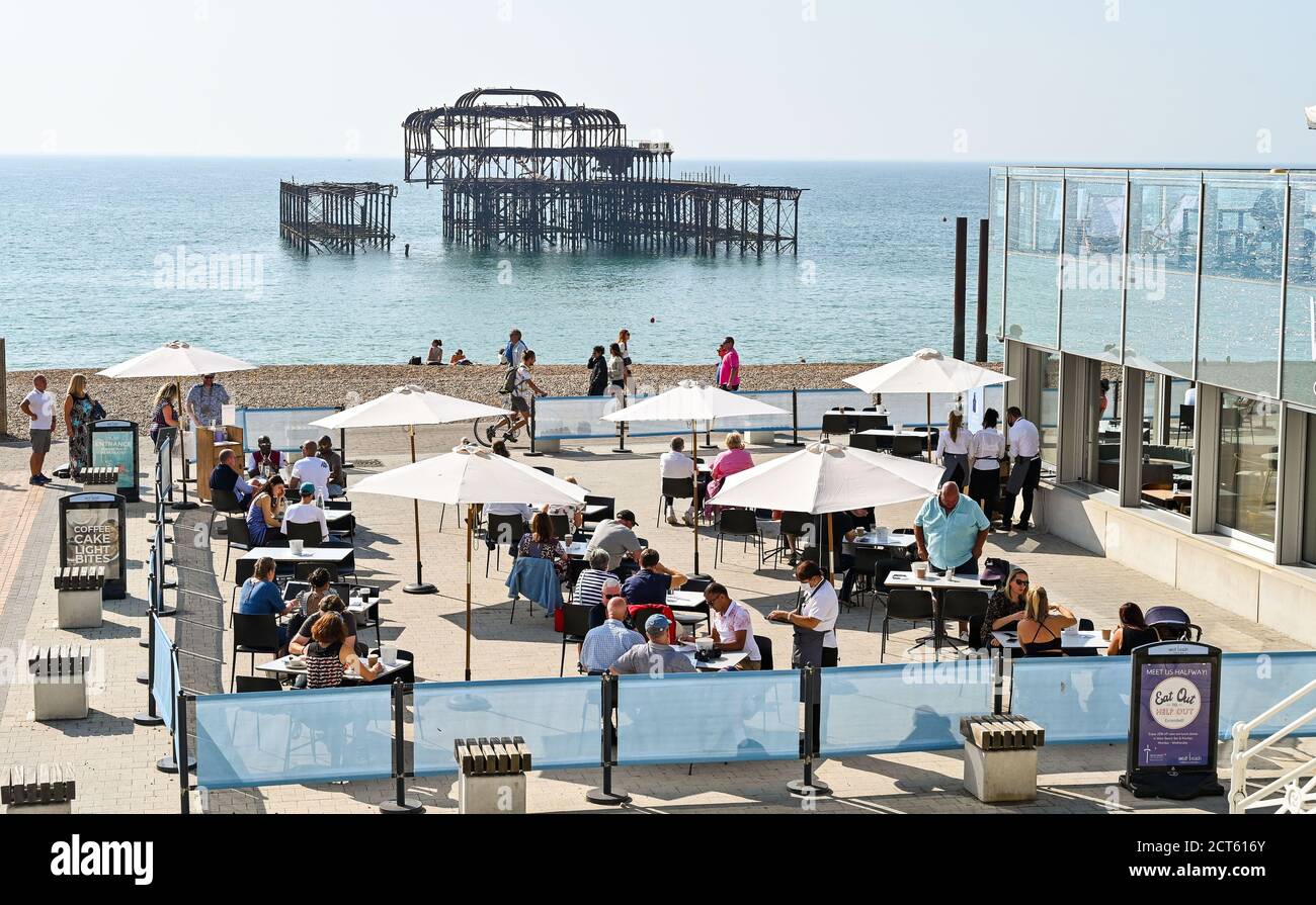 West beach bar brighton hi-res stock photography and images - Alamy