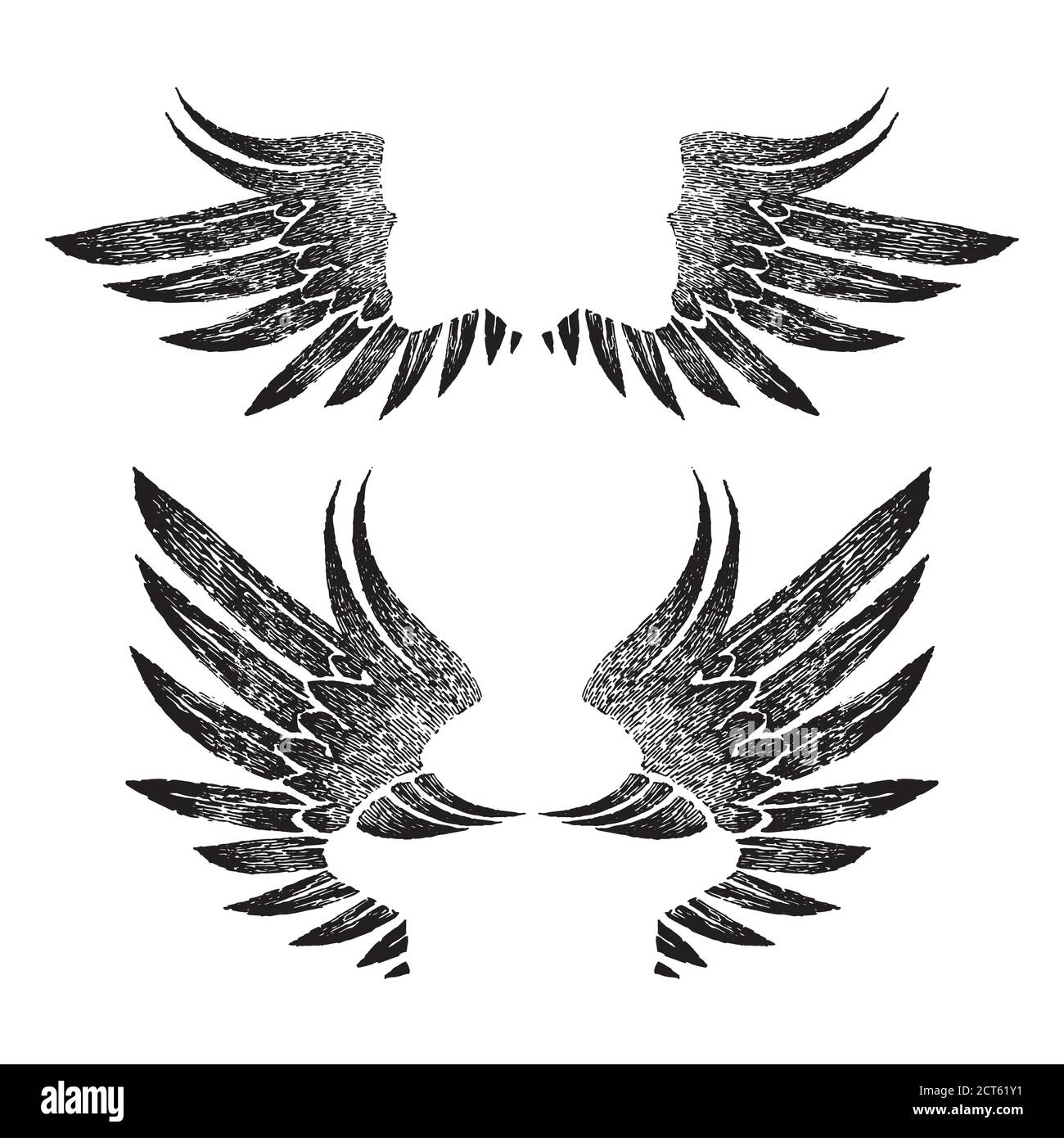 Angel Tattoo High Resolution Stock Photography and Images - Alamy