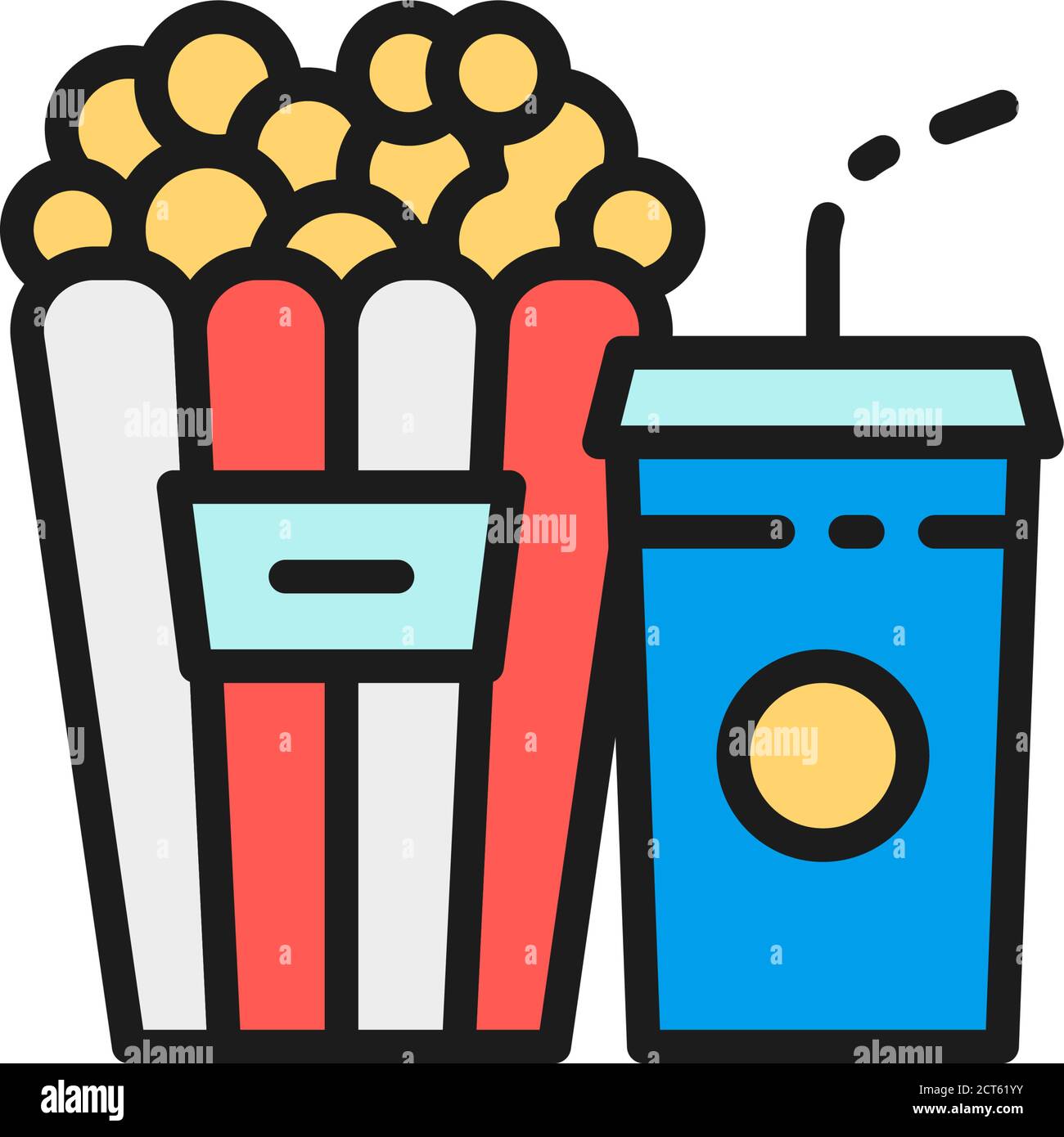 Cine style Stock Vector Images - Alamy