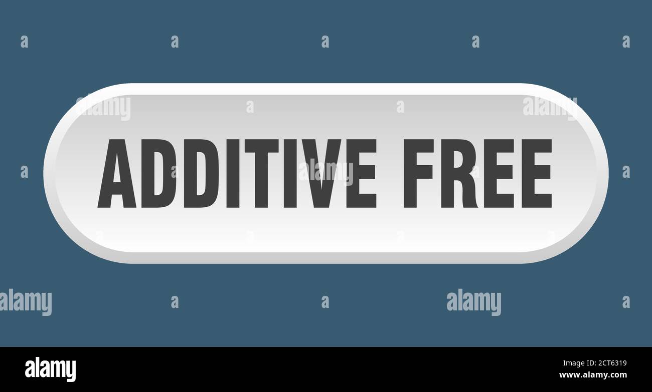additive free button. rounded sign isolated on white background Stock Vector Image & Art - Alamy