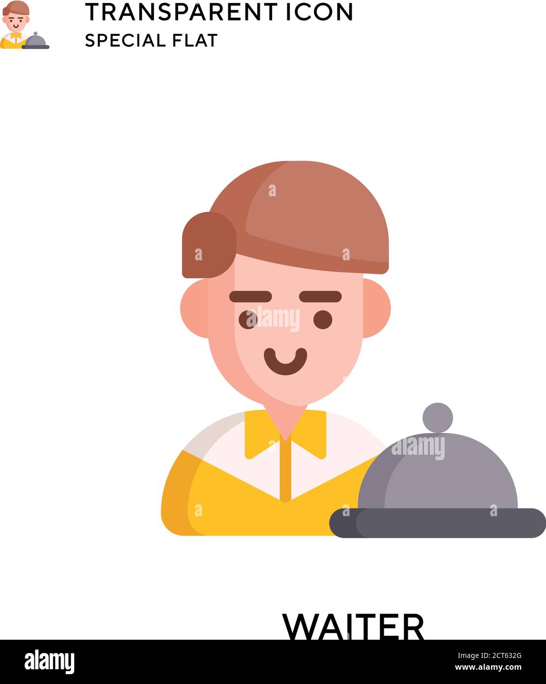 Wait staff vector vectors hi-res stock photography and images - Alamy