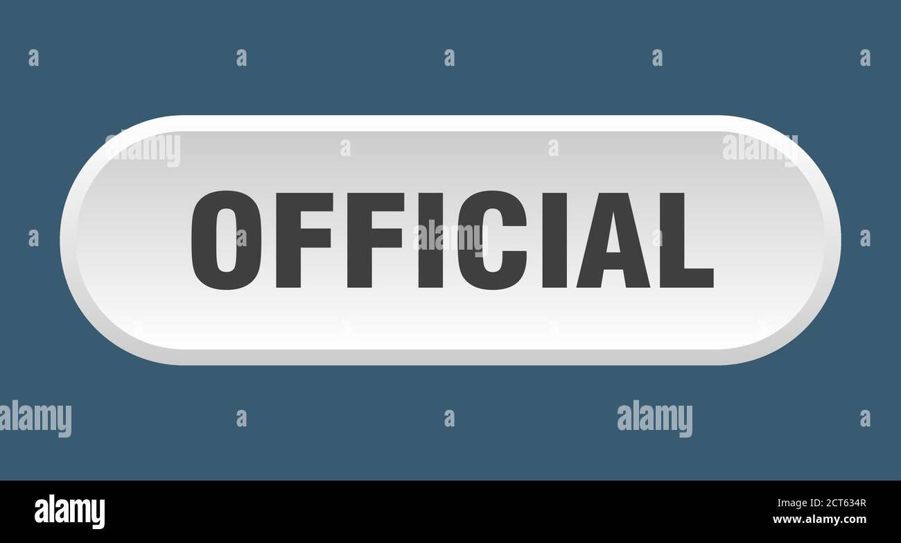 official button. rounded sign isolated on white background Stock Vector ...
