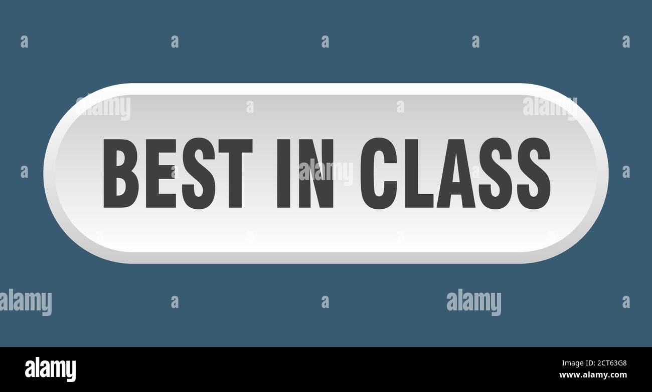 best in class button. rounded sign isolated on white background Stock ...